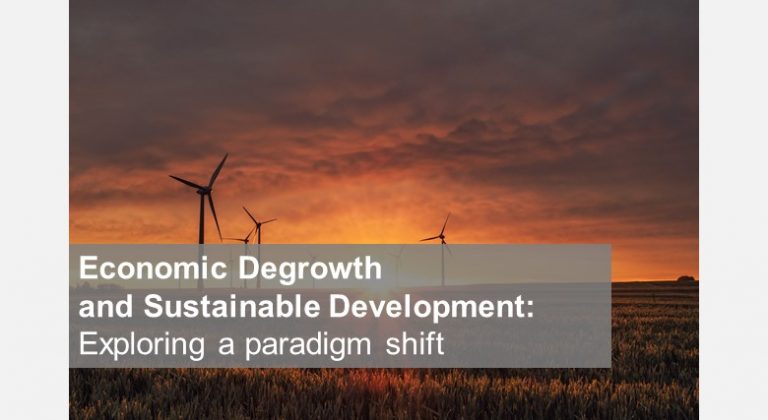 Economic Degrowth and Sustainable Development_Exploring a paradigm ...