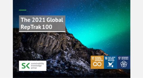 The 2021 Global RepTrak 100 - Sustainability Knowledge Group